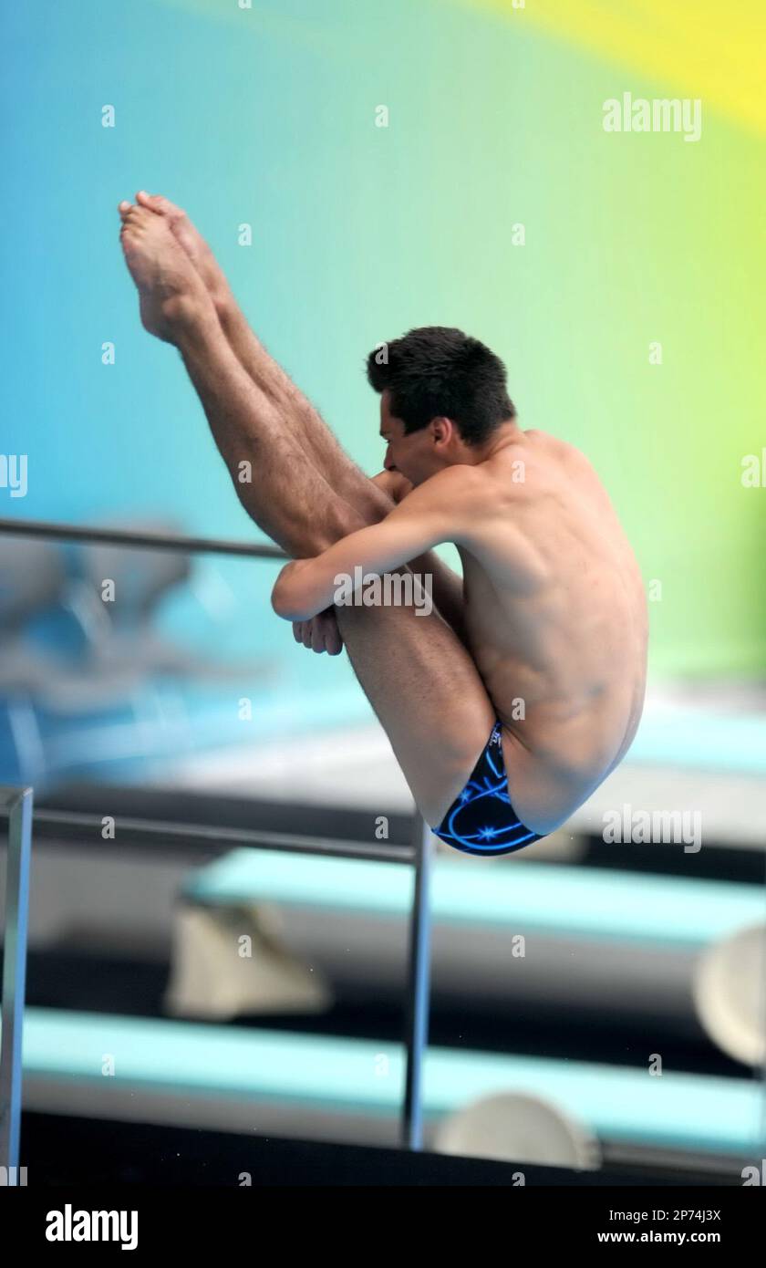 Jul 21, 2011; Shanghai, CHINA; Stephan Feck of Germany competes in the ...