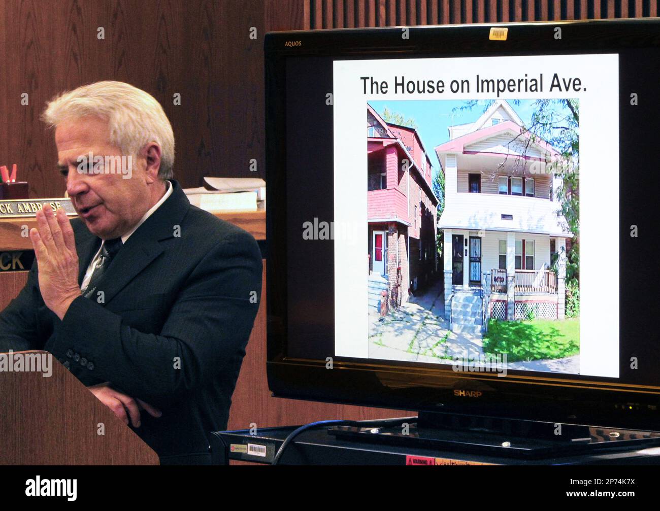 With the Imperial Avenue home of defendant Anthony Sowell on the ...