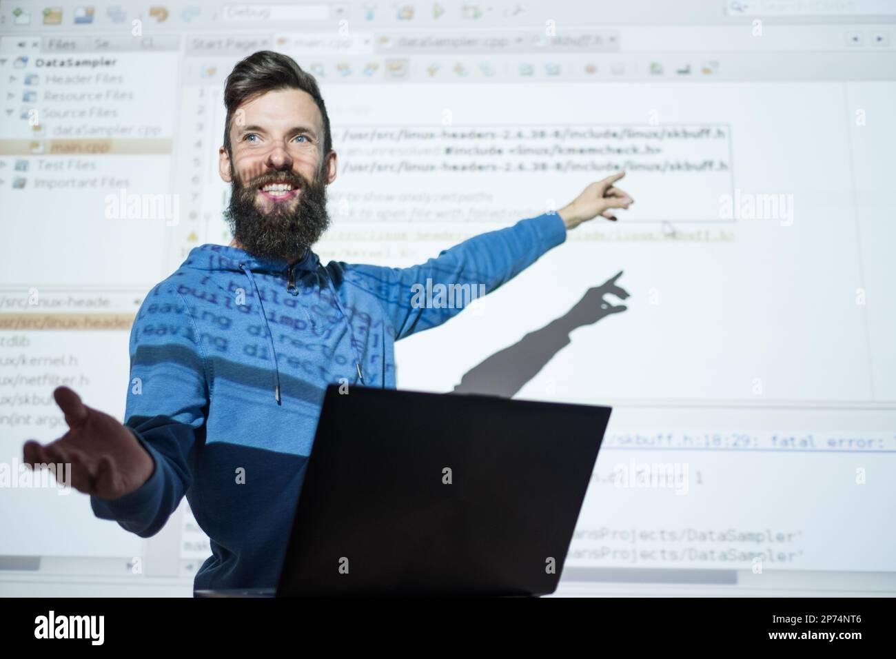 programmer course education information technology Stock Photo - Alamy