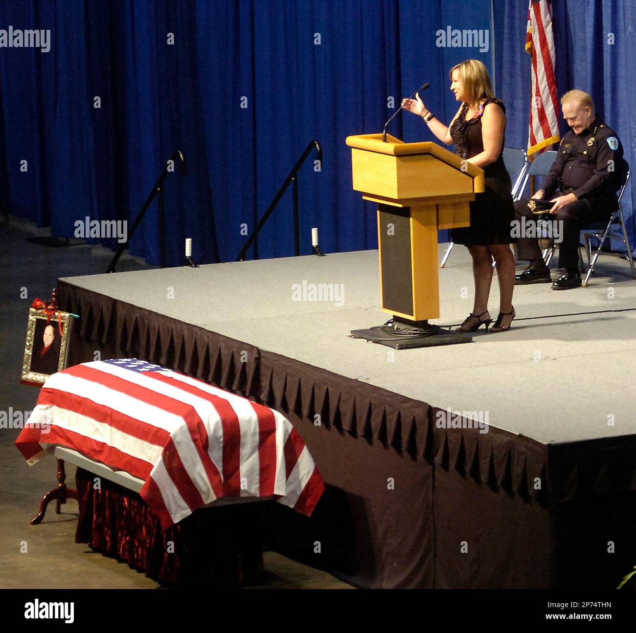 Holly Hebert, the sister of Beaumont police officer Bryan Mitchell ...