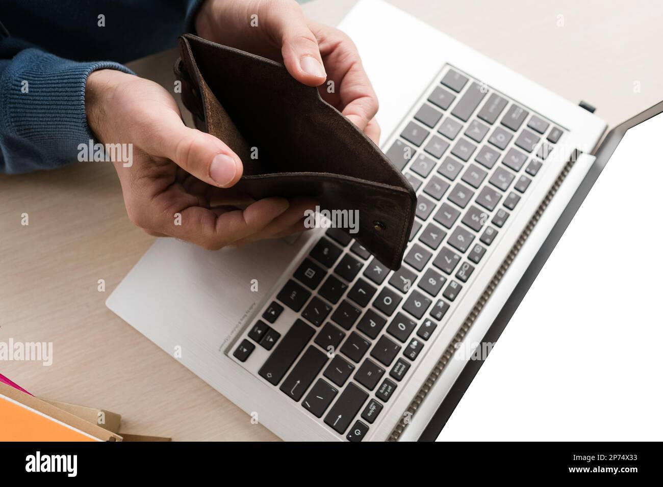 high taxes small business man pay dues taxation Stock Photo - Alamy