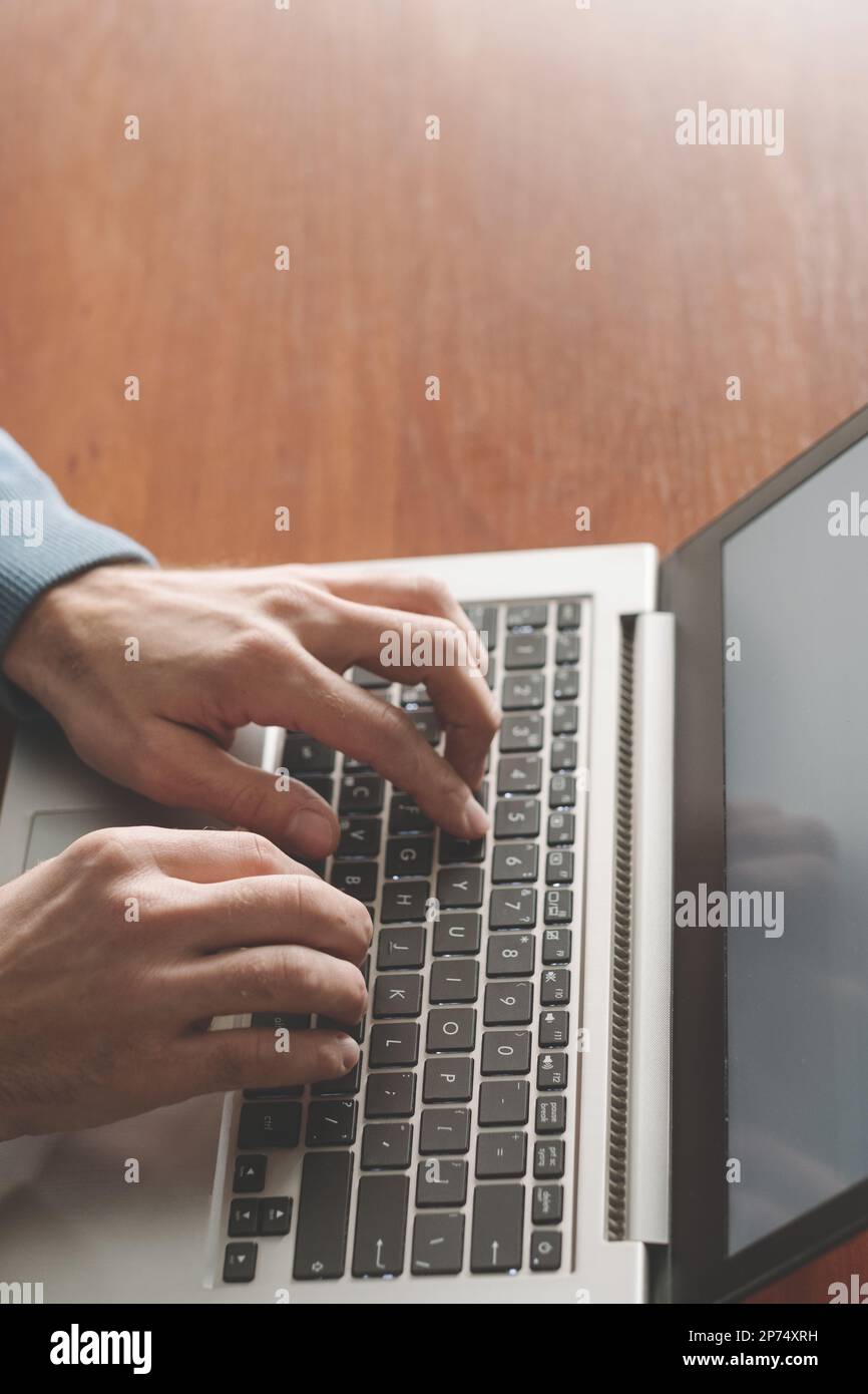 skyping chatting social media communication Stock Photo - Alamy