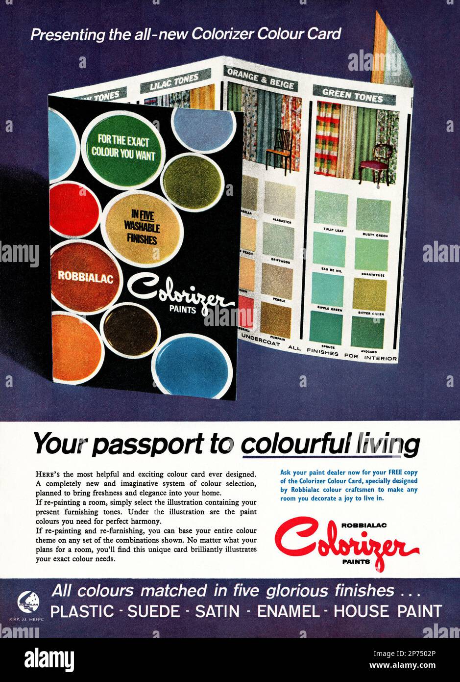 Sixties house paint colors hi-res stock photography and images - Alamy