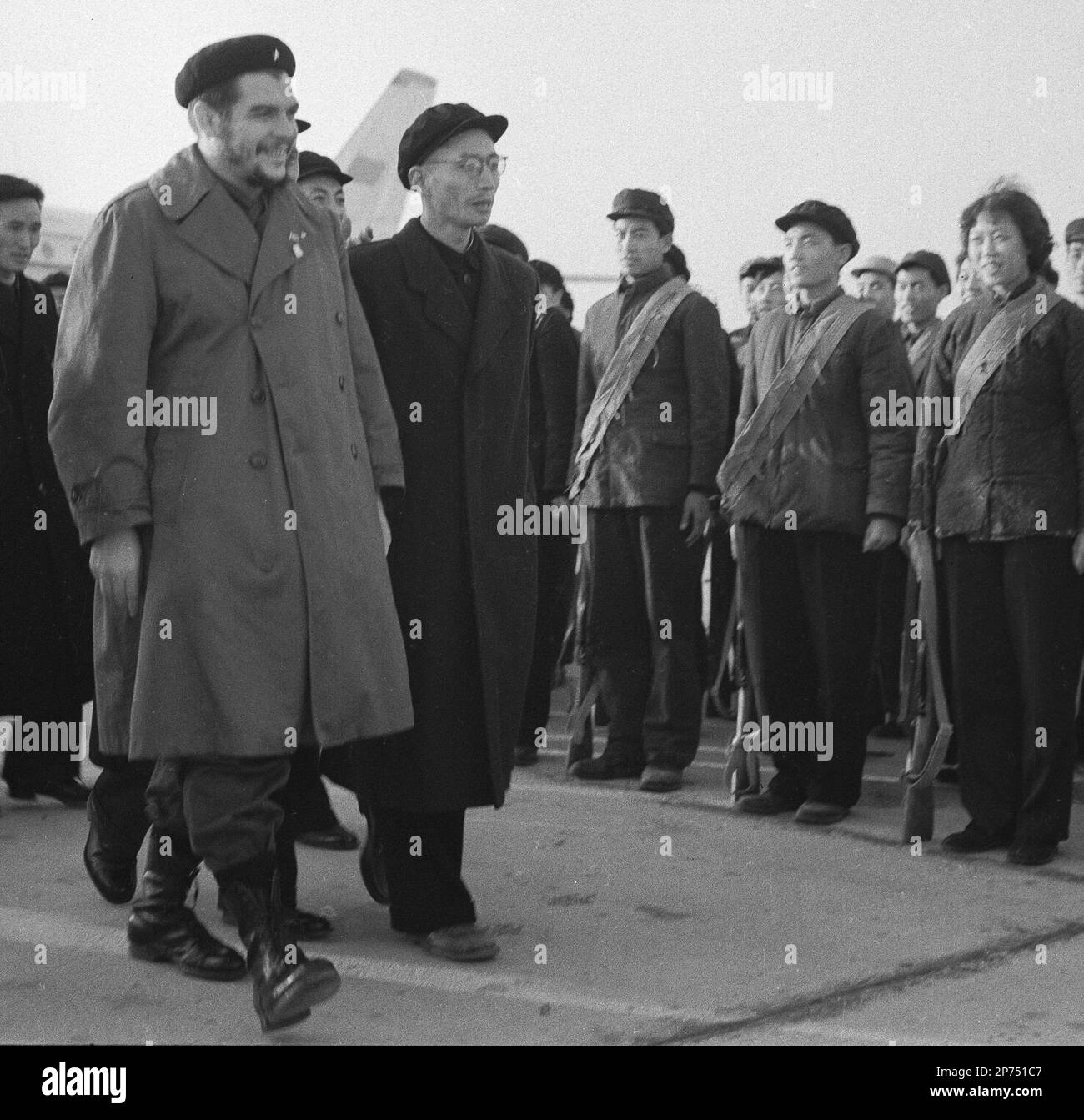 Cuban revolutionary hero Ernesto "Che" Guevara arrives in Beijing ...