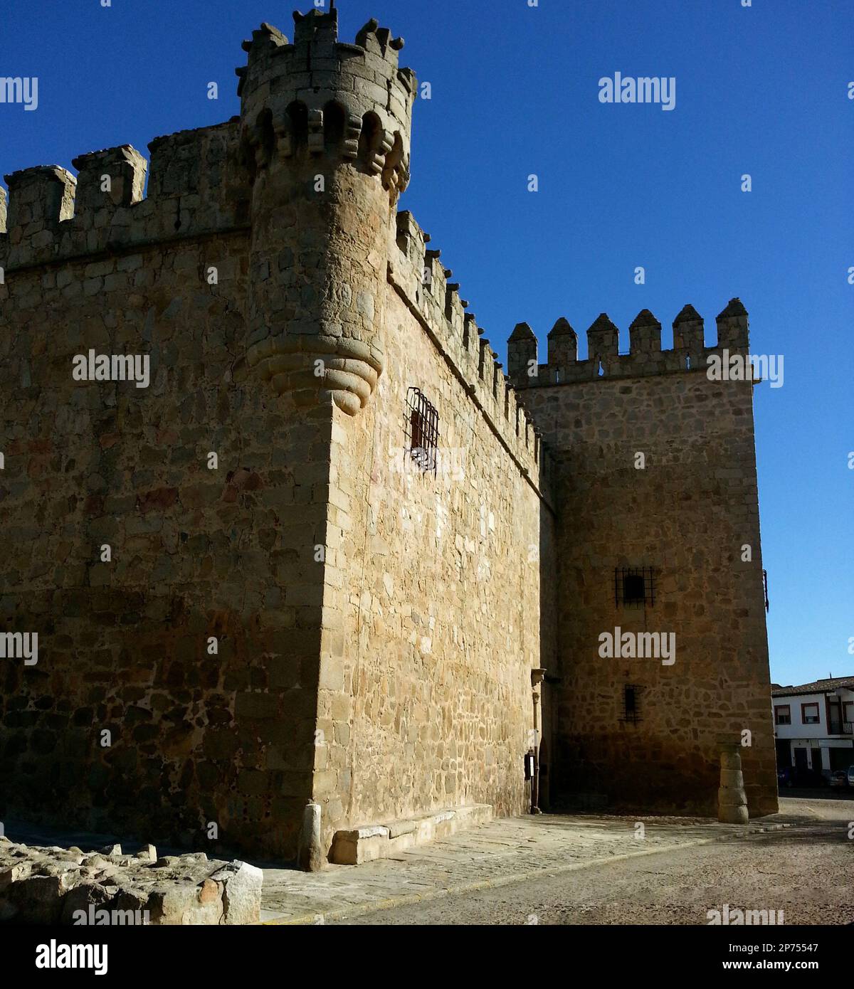 Castillo de Orgaz, is a late medieval castle built in the fourteenth century, located in the ...