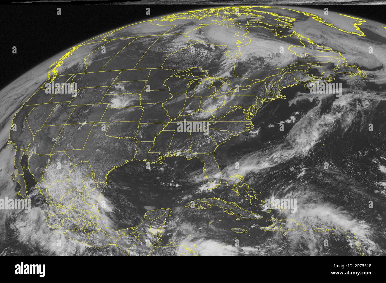 This NOAA satellite image taken Saturday, July 2, 2011 at 01:45 PM EDT ...