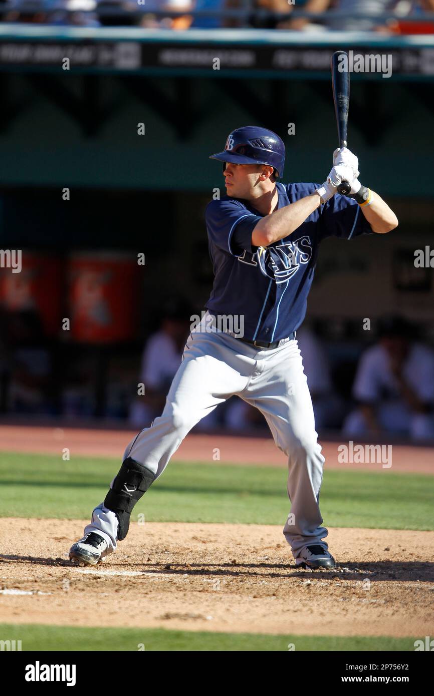 Tampa Bay Rays Reid Brignac in a game against the Florida Marlins at ...