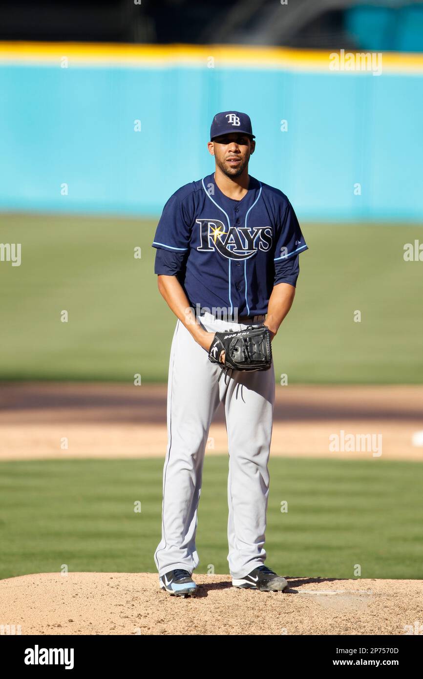 Tampa Bay Rays David Price in a game against the Florida Marlins at Sun ...