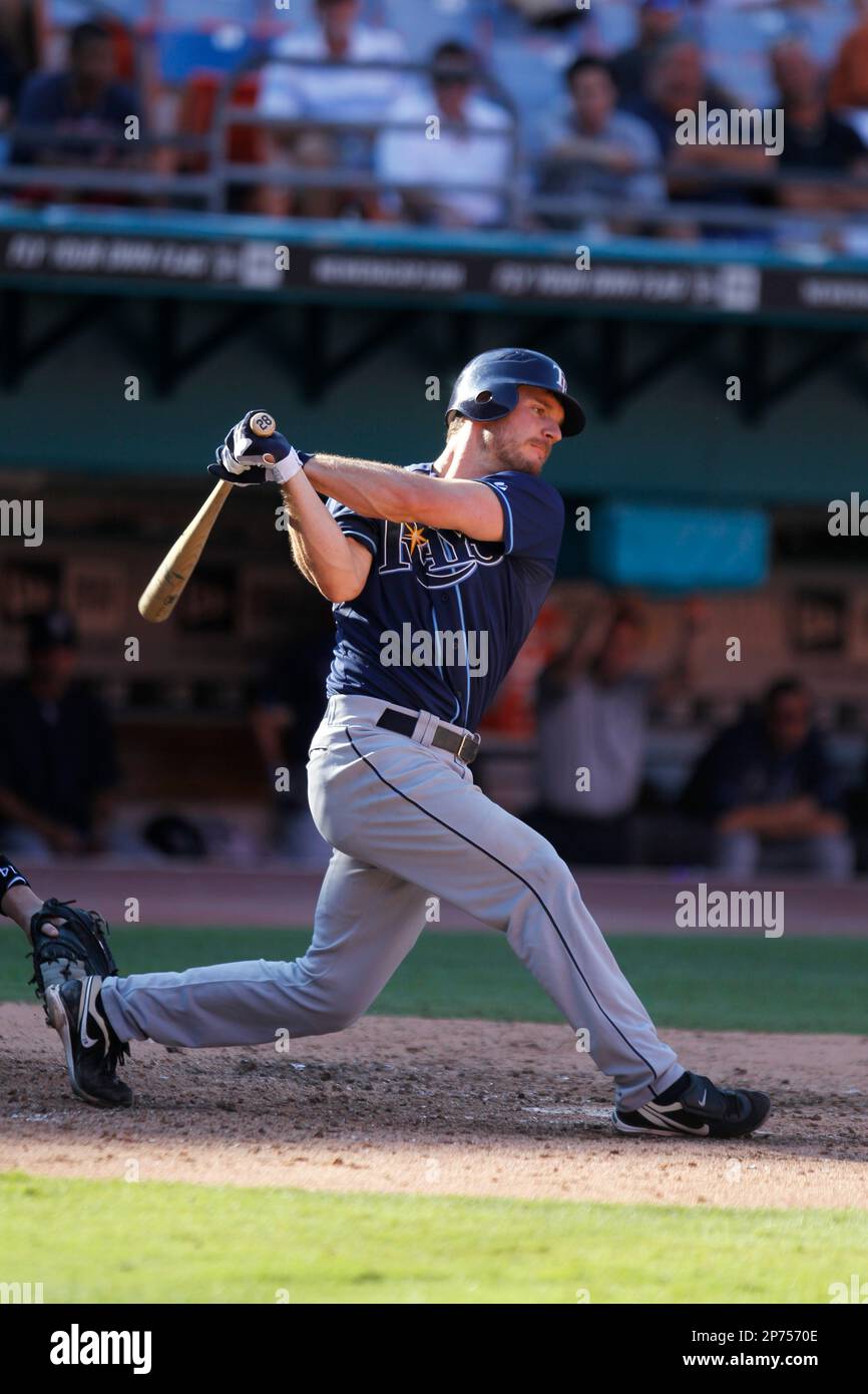 Tampa Bay Rays John Jaso in a game against the Florida Marlins at Sun ...