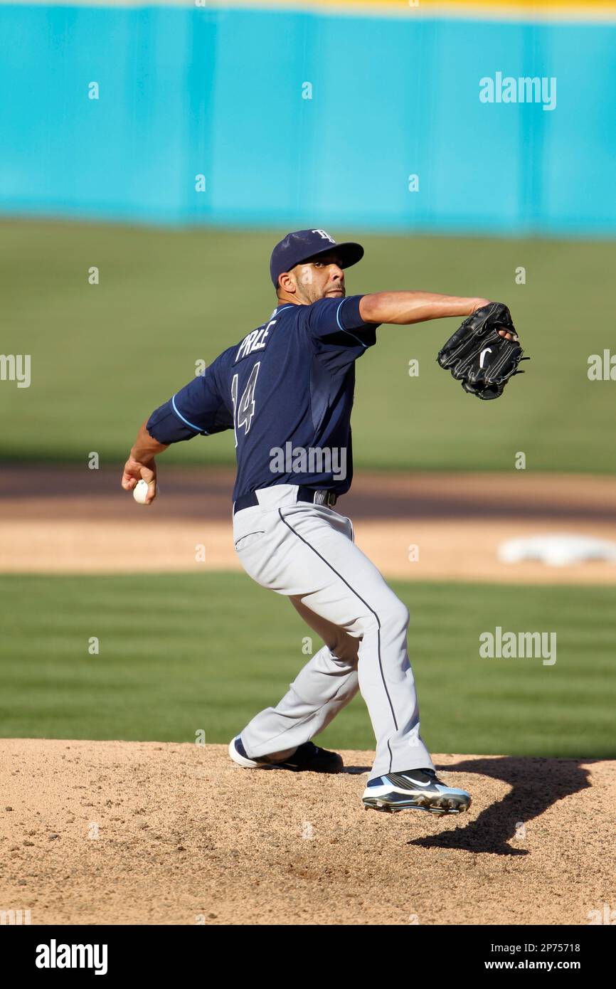 Tampa Bay Rays David Price in a game against the Florida Marlins at Sun ...