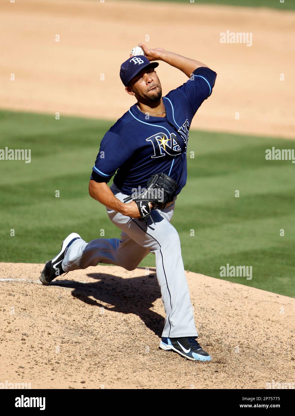 Tampa Bay Rays David Price in a game against the Florida Marlins at Sun ...