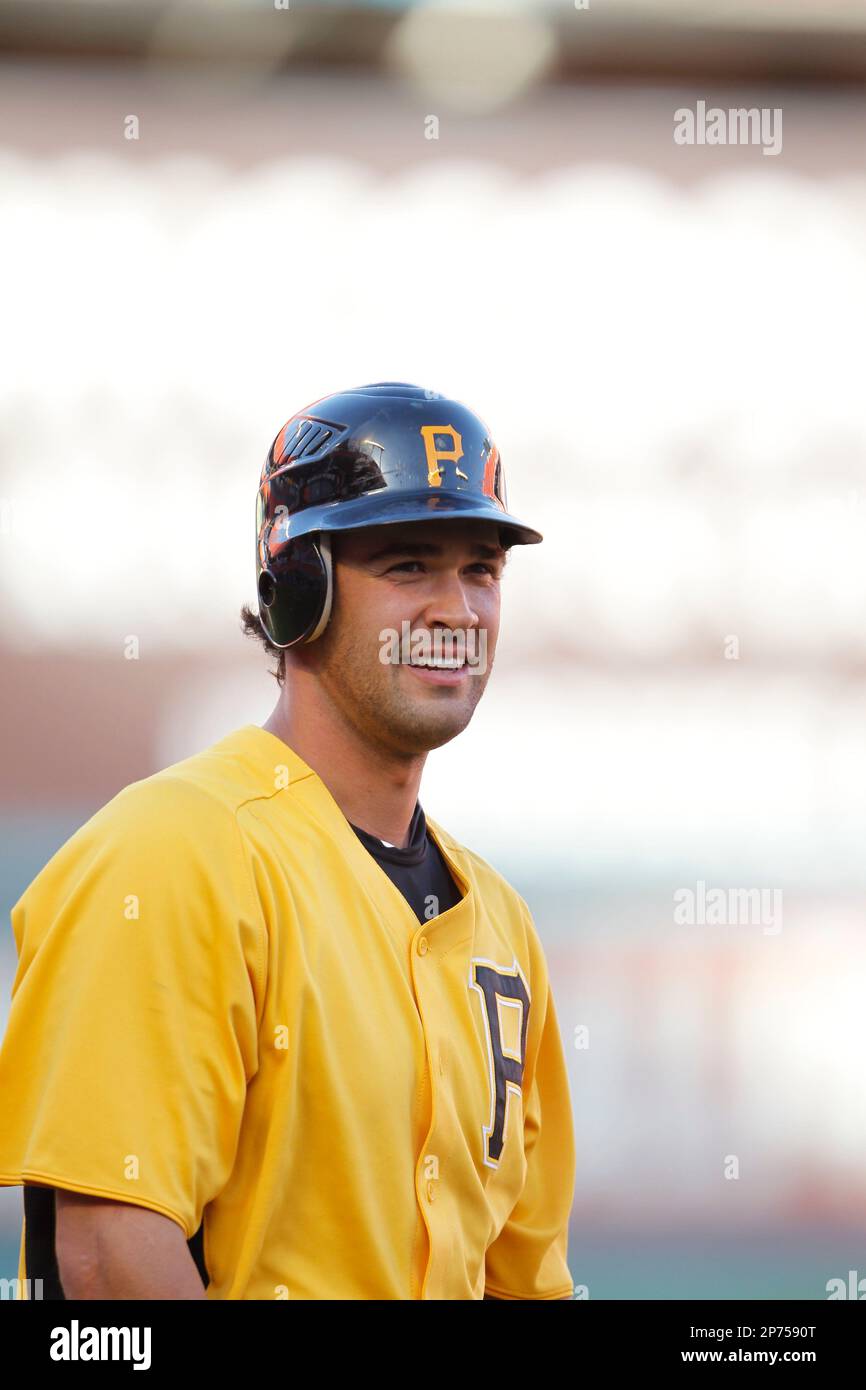 Pittsburgh Pirates Garrett Jones in a game against the Florida Marlins ...