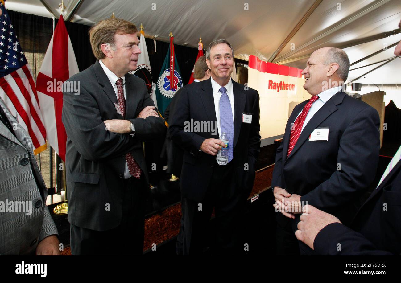 From left, Huntsville Mayor Tommy Battle, Raytheon Huntsville Site ...