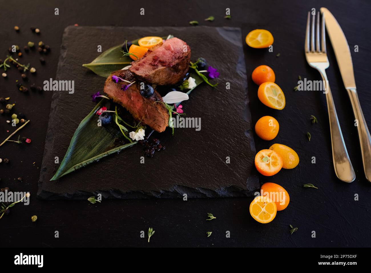 exotic thailand cuisine meal recipe Stock Photo - Alamy