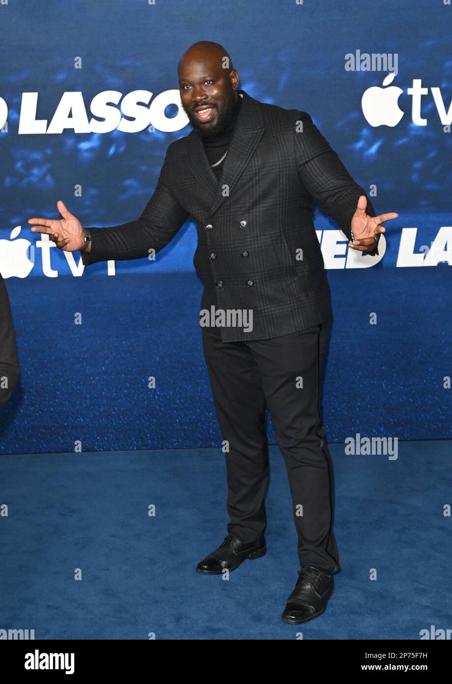 Los Angeles Usa 07th Mar 2023 Kevin Kg Garry At The Season 3 Premiere For Ted Lasso At The