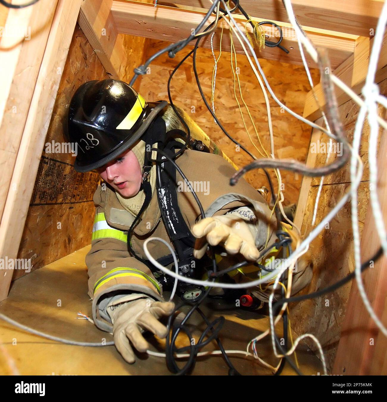 In this photo taken May 24, 2011, Warren High School junior Jessica ...
