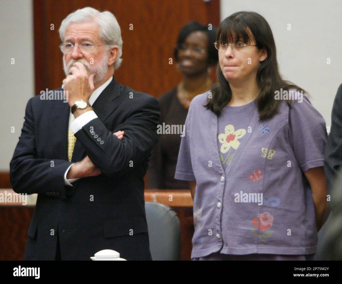 File - In this July 26, 2006 file photo, Andrea Yates, right, and her ...