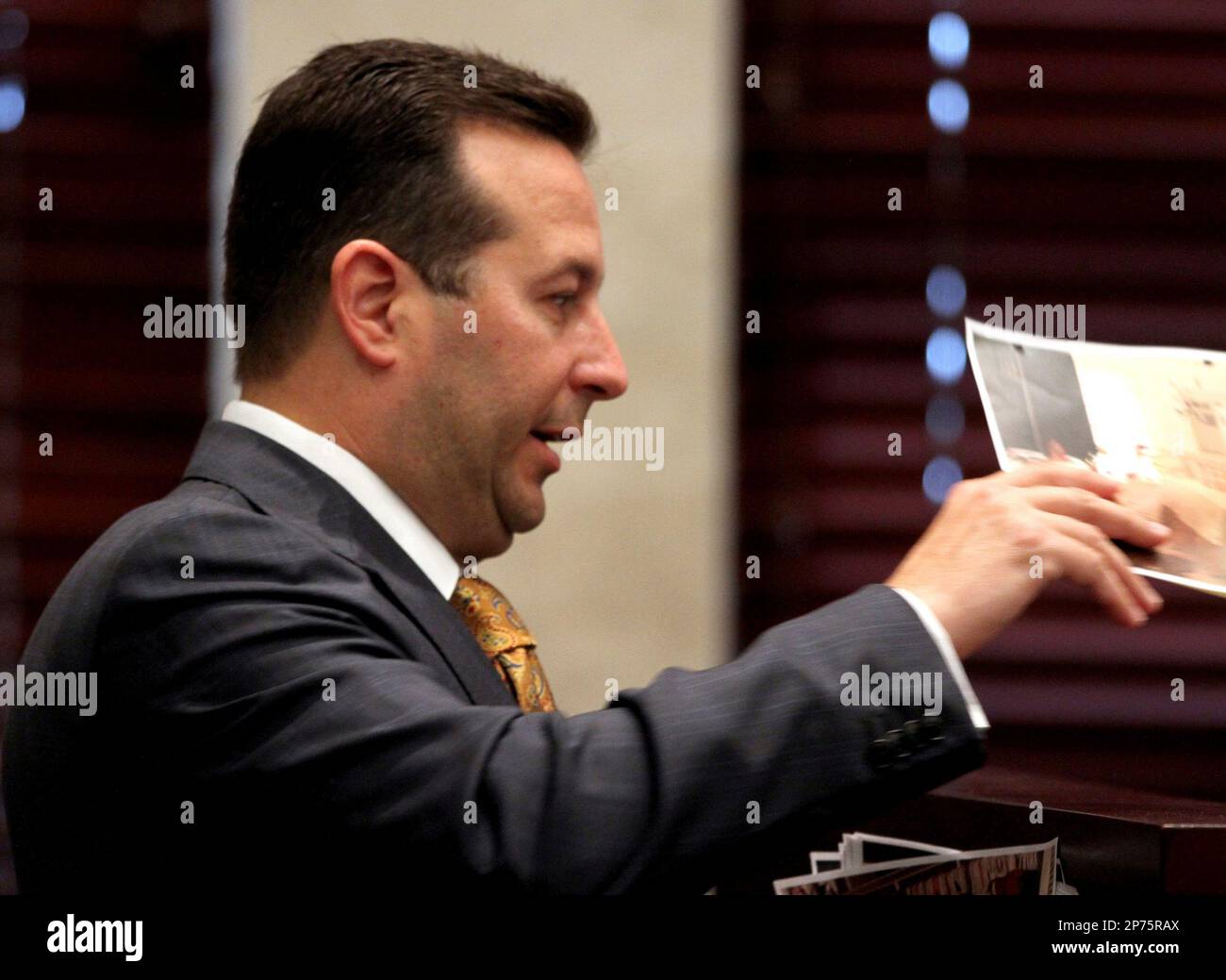 Attorney Jose Baez begins his defense of Casey Anthony in the courtroom ...