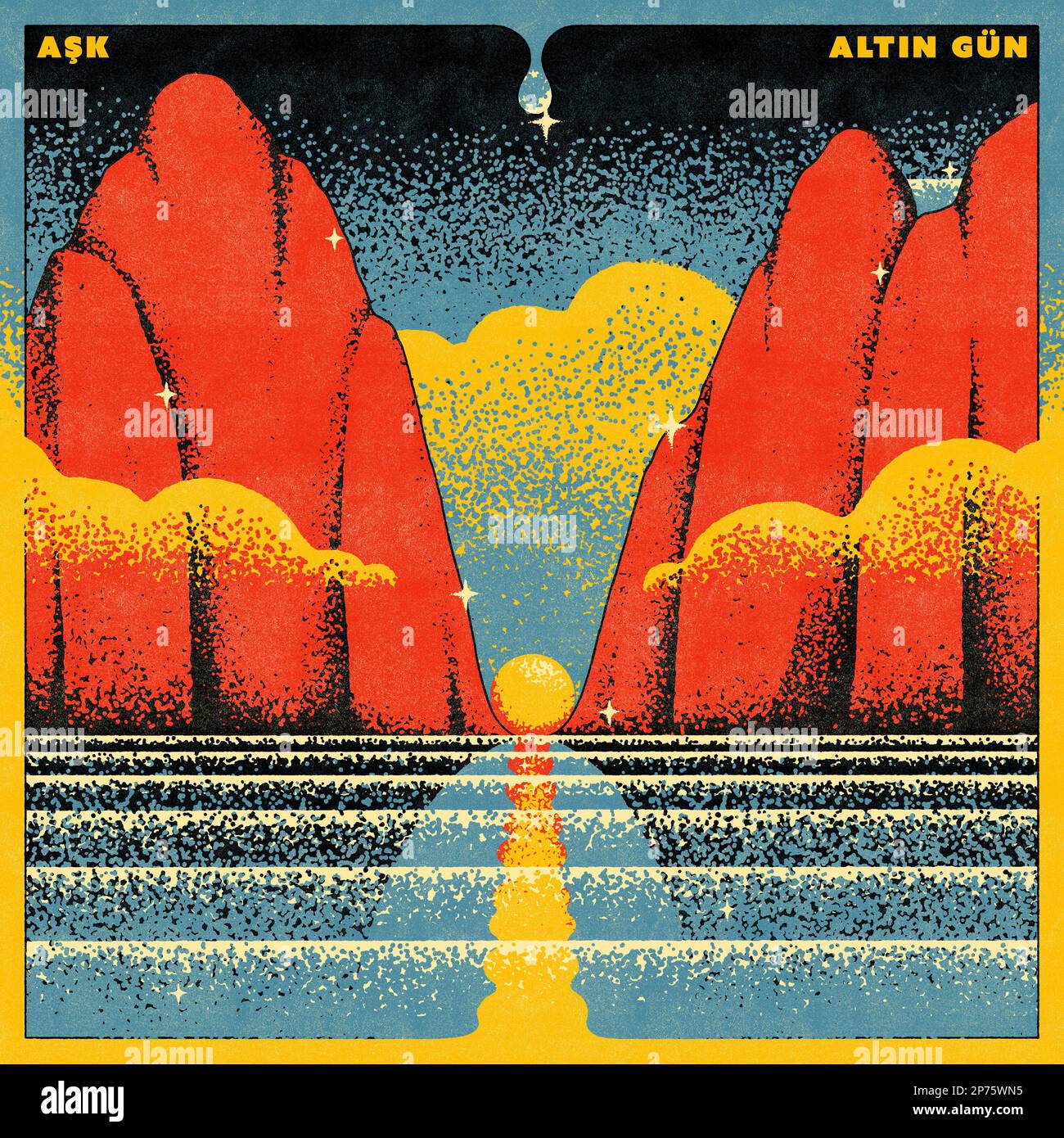 Handout photo of Altin Gun album Ask. See PA Feature SHOWBIZ Music ...