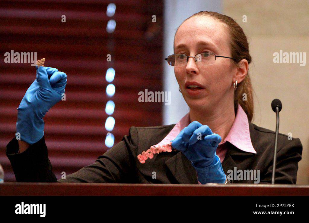 Jennifer Welch, a crime scene investigator with the Orange County ...
