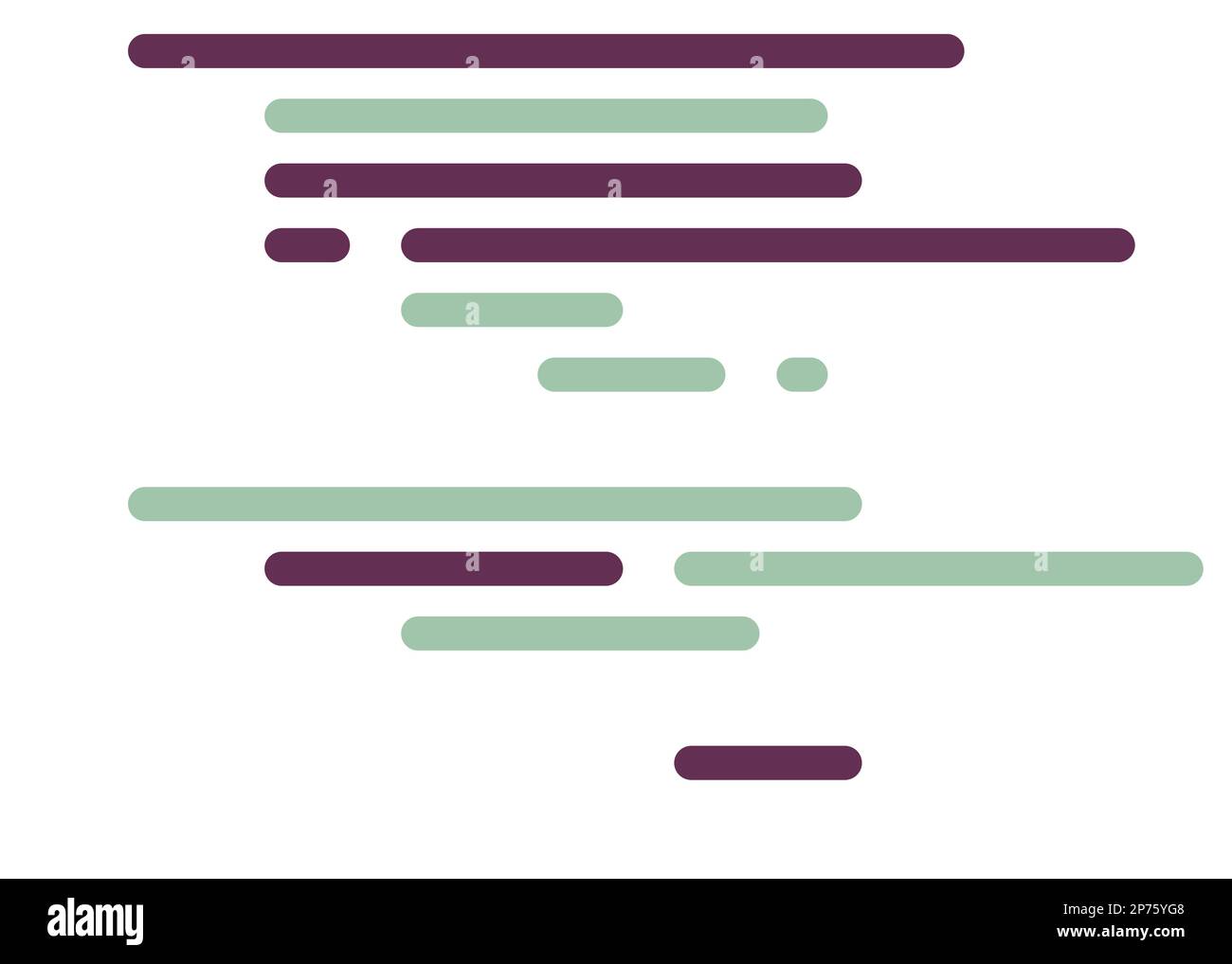 Cartoon coding simulated lines vector illustration Stock Vector Image ...