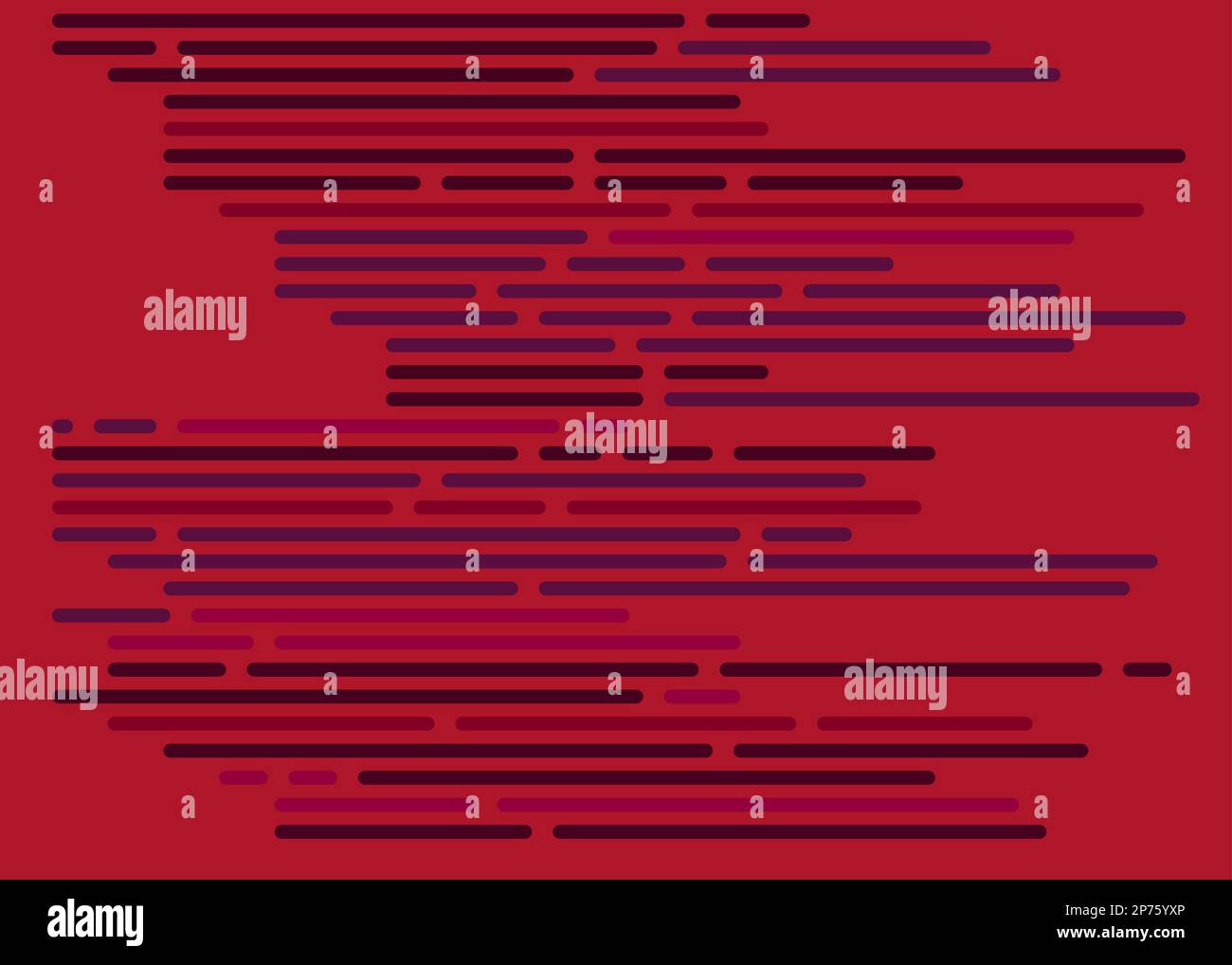 Cartoon coding simulated lines vector illustration Stock Vector Image ...
