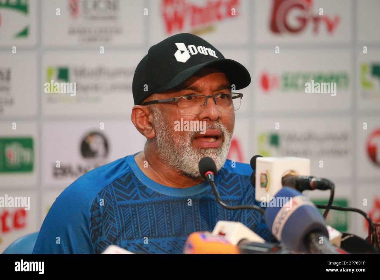 Bangladesh Cricket Team Head Coach Chandika Hathurusingha attends pre ...