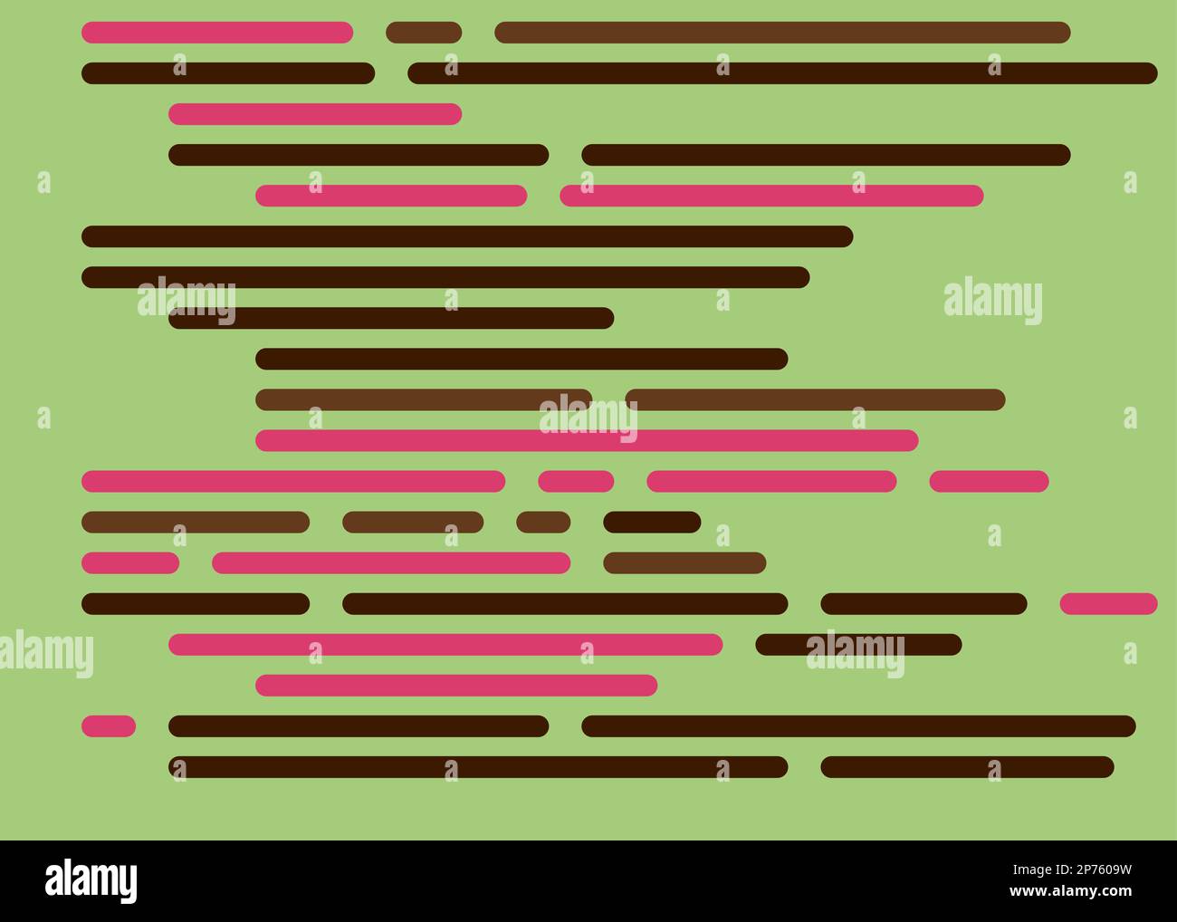 Cartoon coding simulated lines vector illustration Stock Vector Image ...