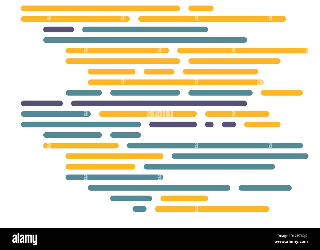 Cartoon coding simulated lines vector illustration Stock Vector Image ...