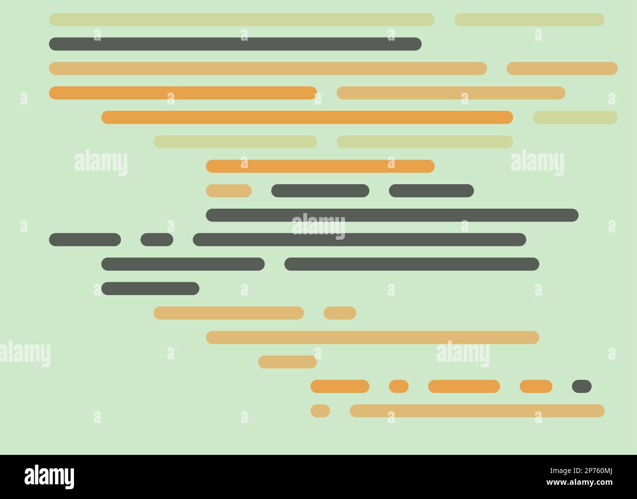 Cartoon coding simulated lines vector illustration Stock Vector Image ...