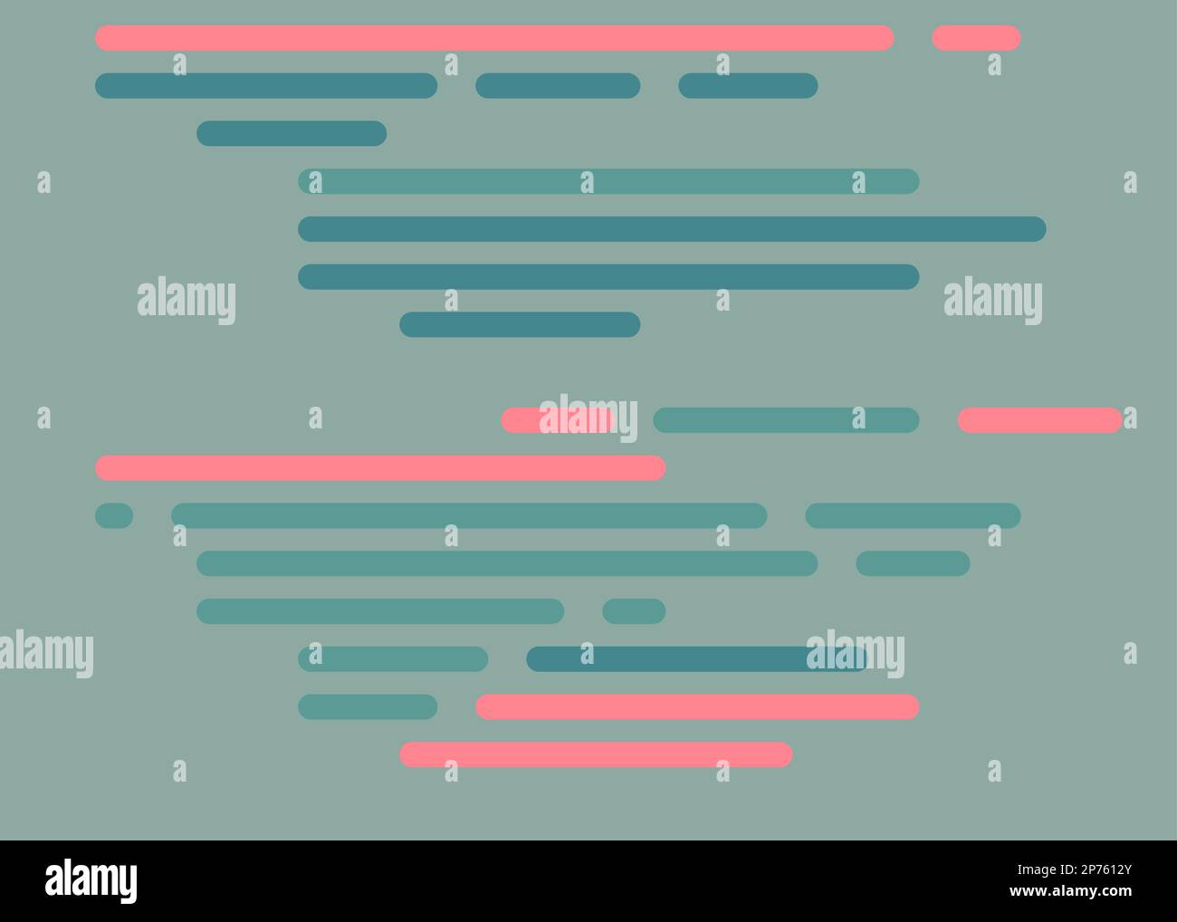 Cartoon coding simulated lines vector illustration Stock Vector Image ...