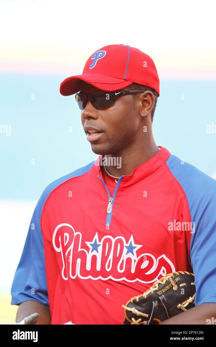 Philadelphia Phillies John Mayberry in a game against the Florida ...