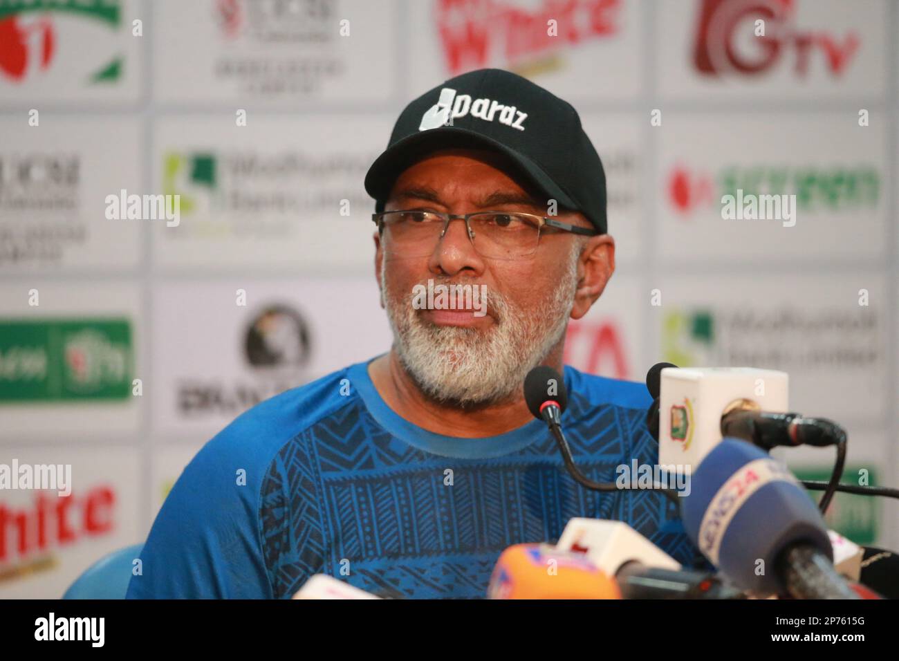 Bangladesh Cricket Team Head Coach Chandika Hathurusingha attends pre ...