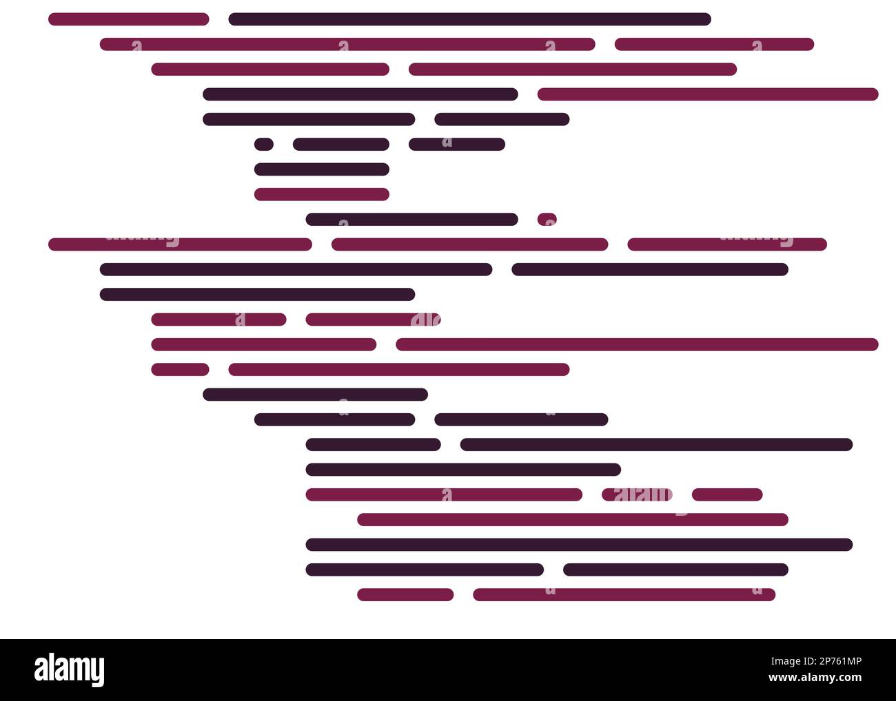 Cartoon coding simulated lines vector illustration Stock Vector Image ...