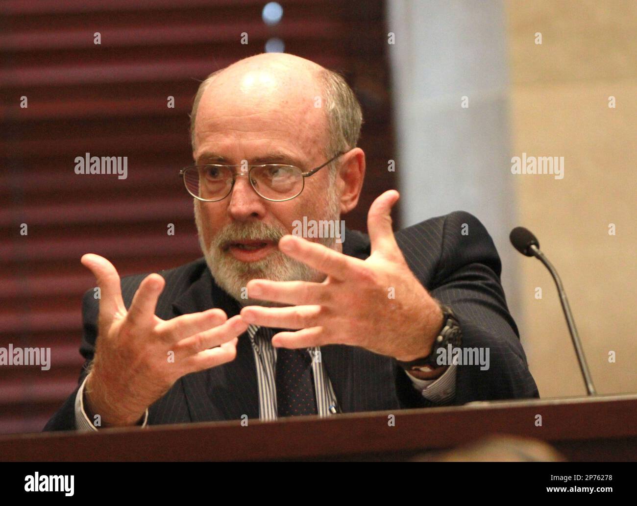 Steven Hanson, a crime scene investigator with the Orange County ...