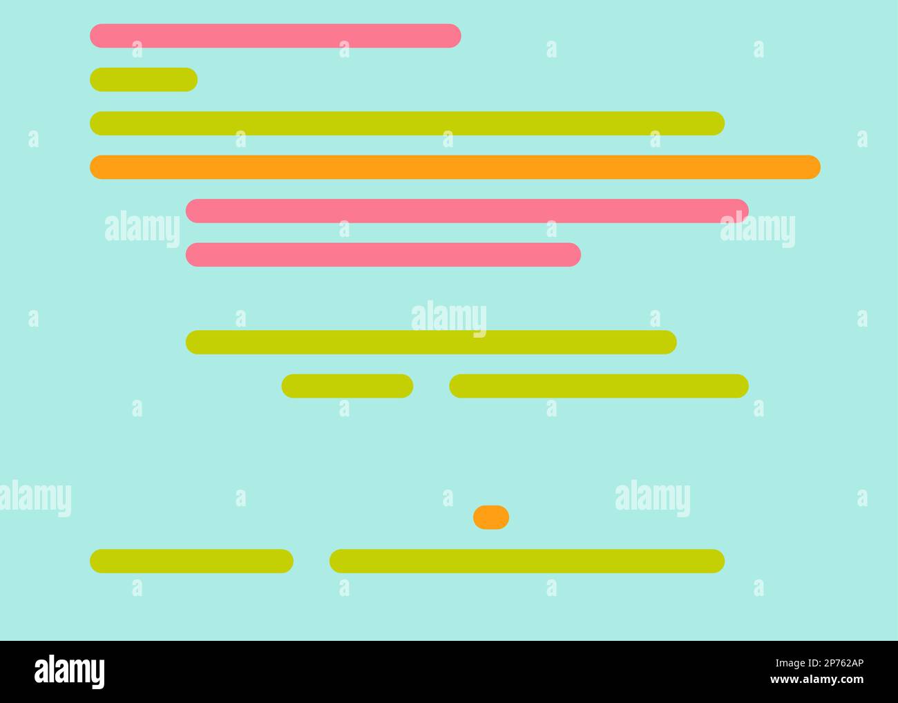 Cartoon coding simulated lines vector illustration Stock Vector Image ...