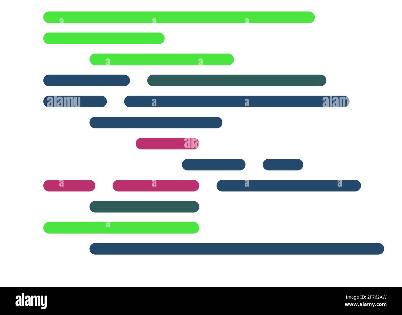 Cartoon coding simulated lines vector illustration Stock Vector Image ...