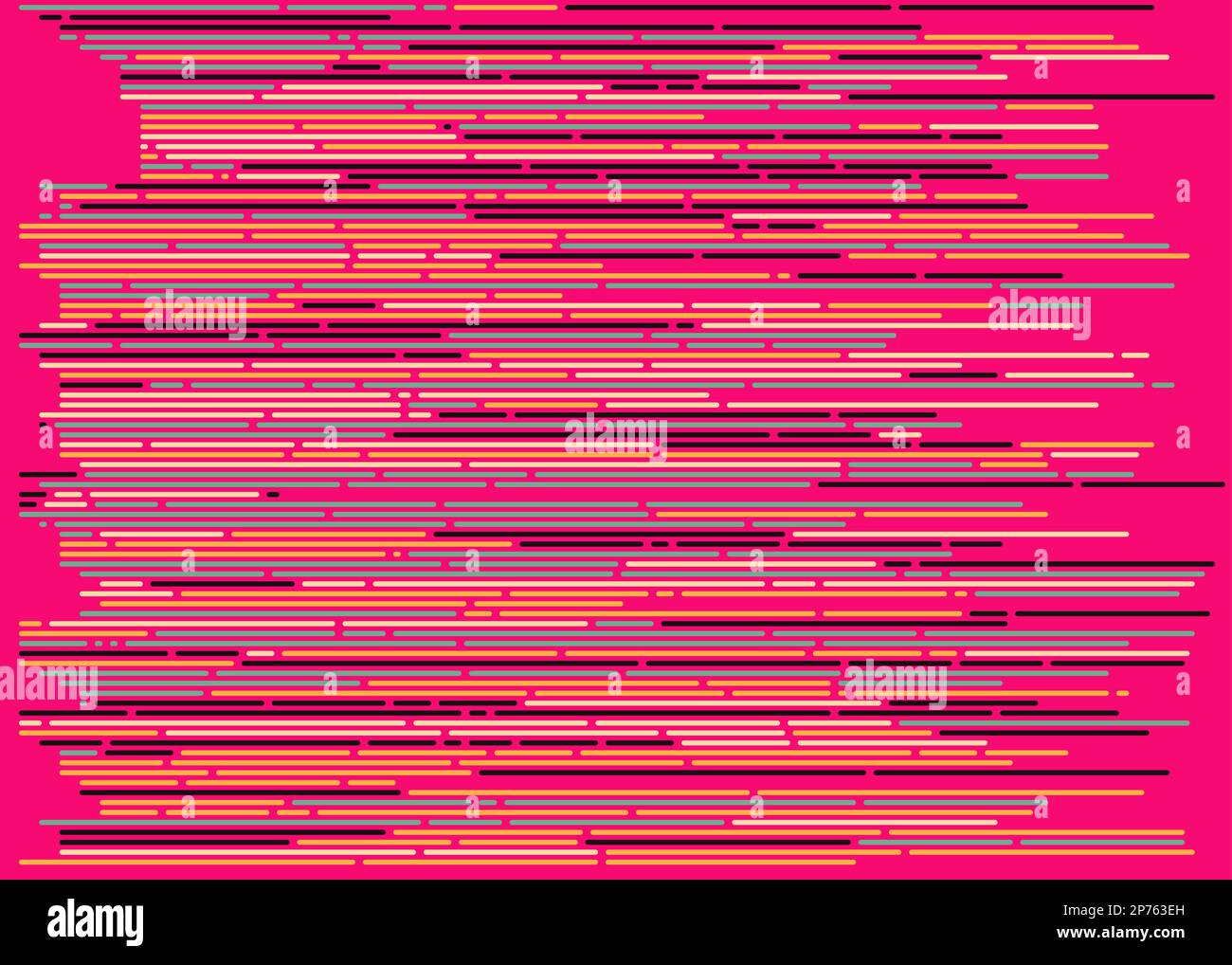 Cartoon coding simulated lines vector illustration Stock Vector Image ...