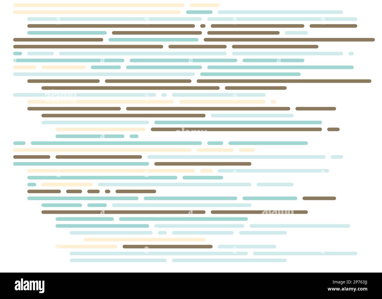 Cartoon coding simulated lines vector illustration Stock Vector Image ...