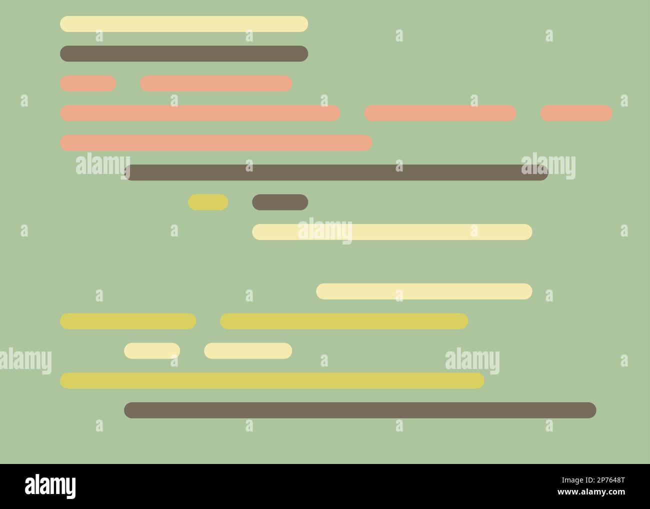 Cartoon coding simulated lines vector illustration Stock Vector Image ...