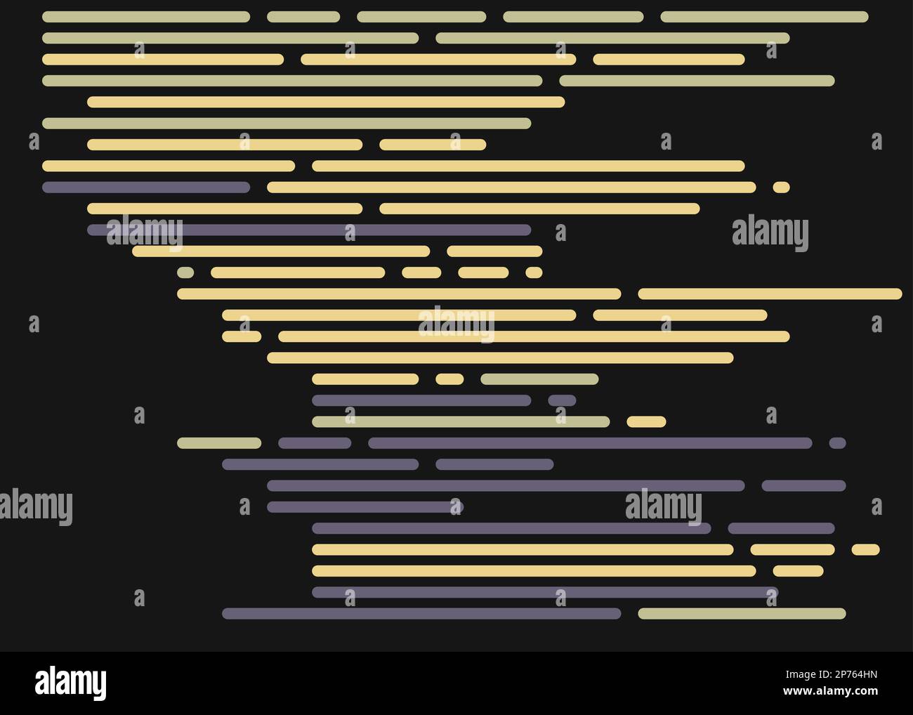 Cartoon coding simulated lines vector illustration Stock Vector Image ...