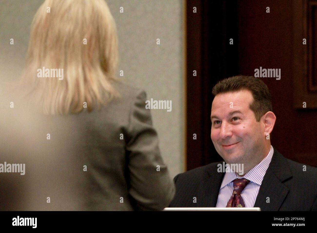 Defense attorney Jose Baez is shown during the Casey Anthony murder ...