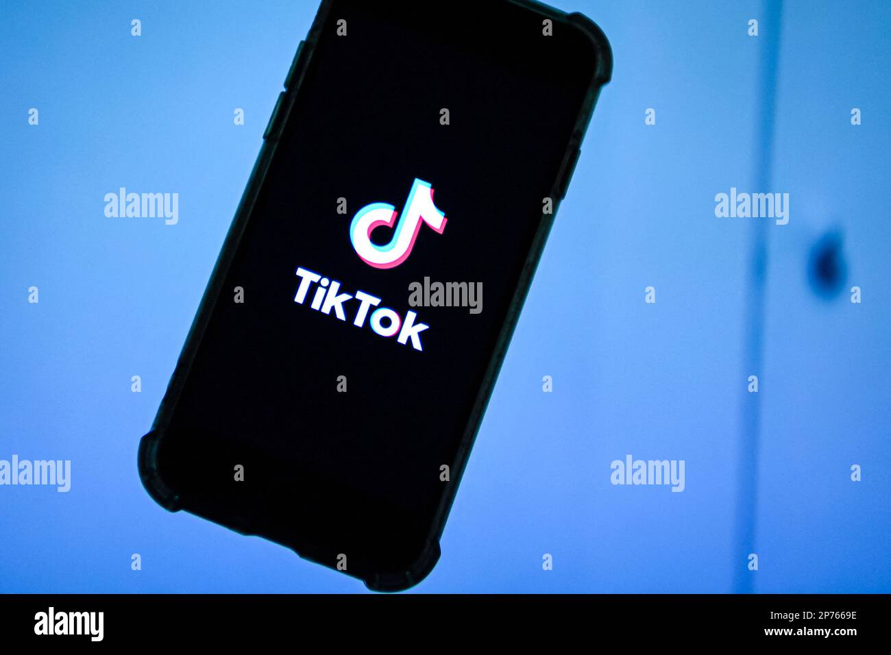 Paris, France. 07th Mar, 2023. Illustration picture shows the logo of ...