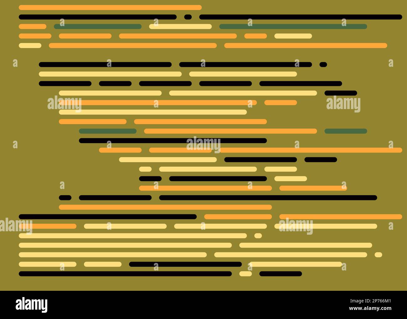 Cartoon coding simulated lines vector illustration Stock Vector Image ...
