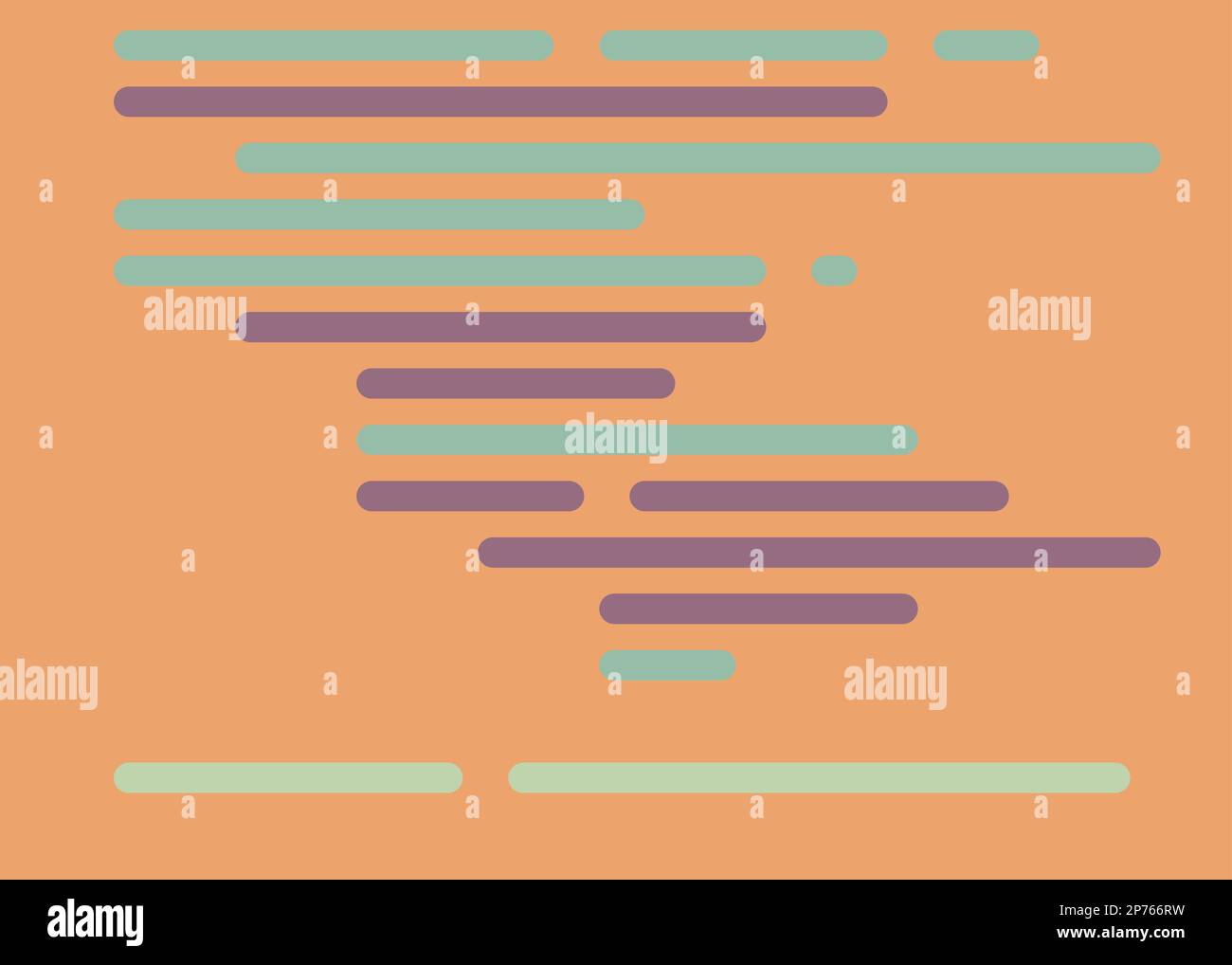 Cartoon coding simulated lines vector illustration Stock Vector Image ...