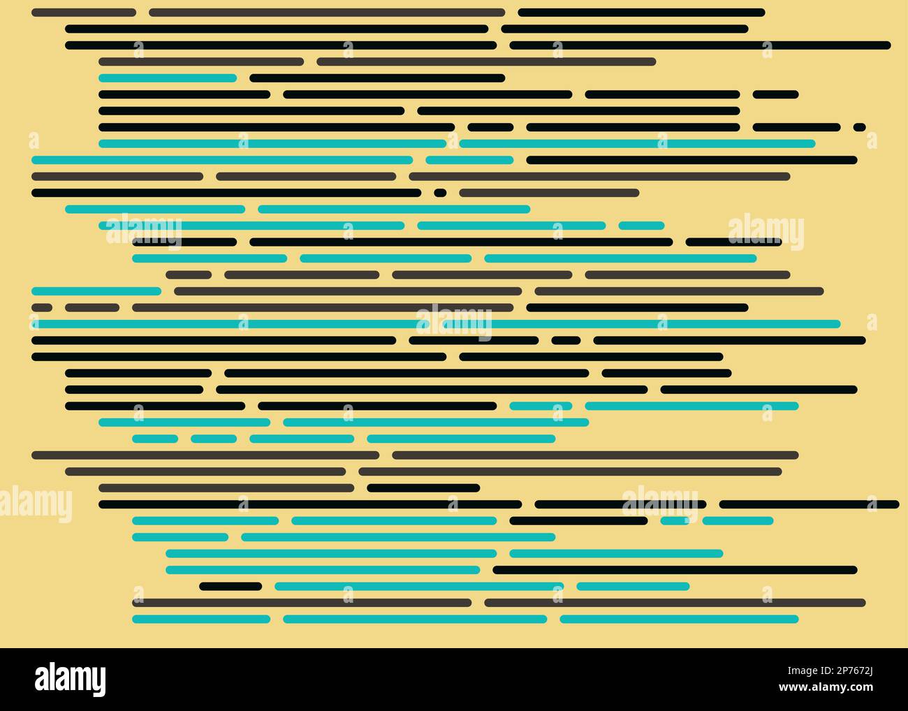 Cartoon coding simulated lines vector illustration Stock Vector Image ...