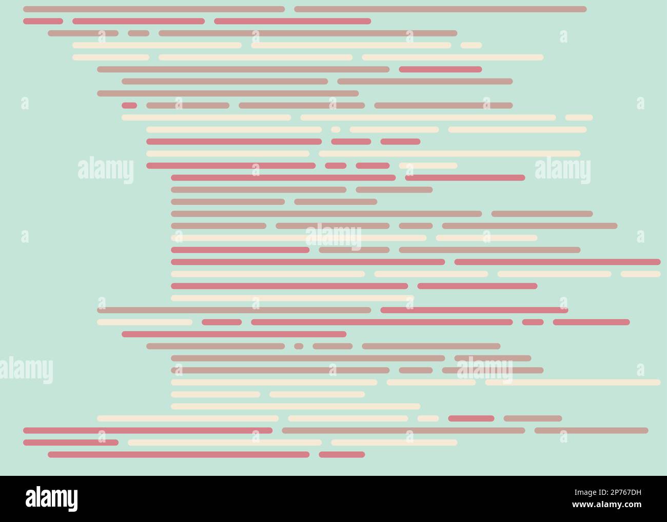 Cartoon coding simulated lines vector illustration Stock Vector Image ...