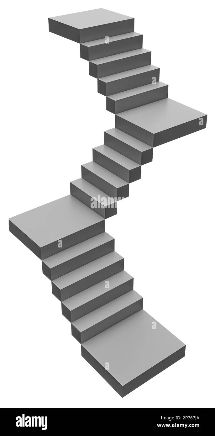 Abstract and concept staircase. Stairs with steps Stock Photo - Alamy