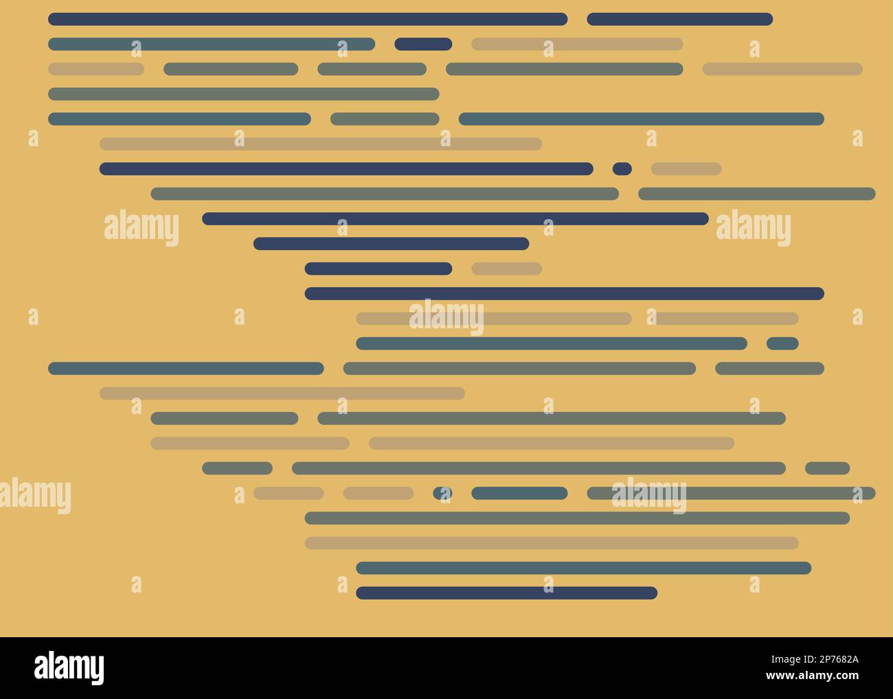 Cartoon coding simulated lines vector illustration Stock Vector Image ...