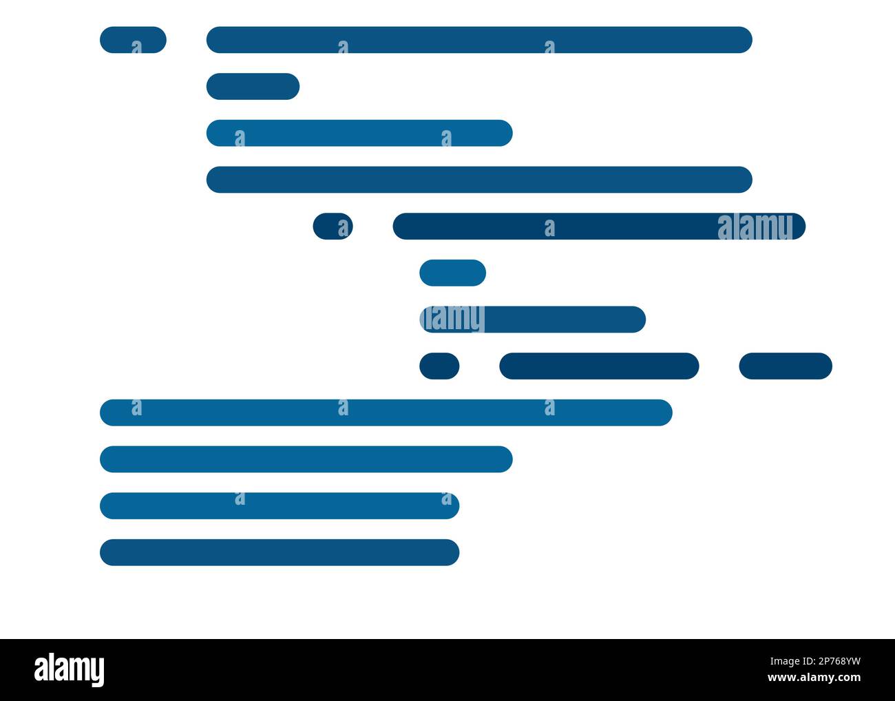 Cartoon coding simulated lines vector illustration Stock Vector Image ...